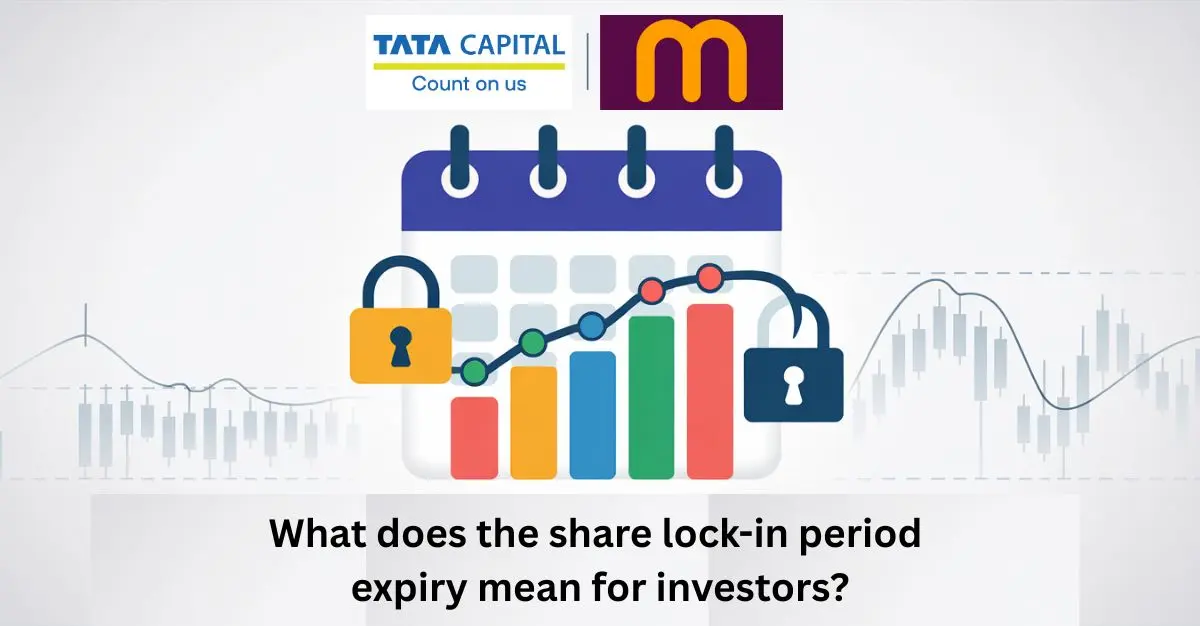 What does the share lock-in period expiry mean for investors?