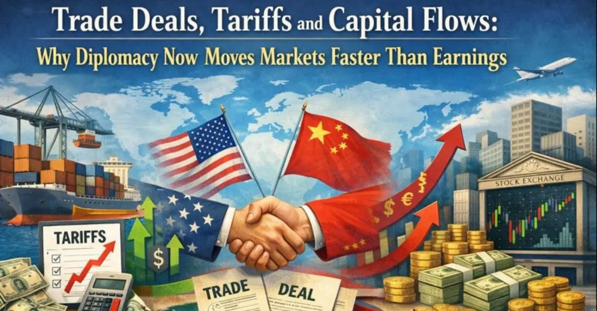 Geopolitics vs Earnings: How Diplomacy & Tariffs Drive Today's Markets