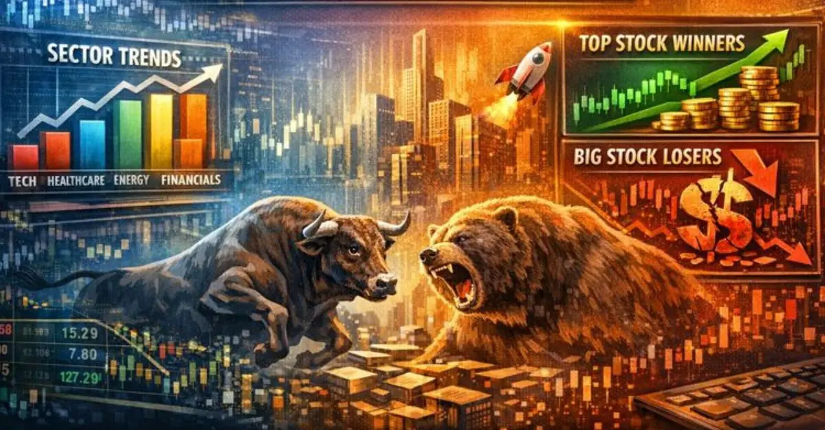 Indian Stock Market Analysis January 2026: Sector Trends & Top Winners